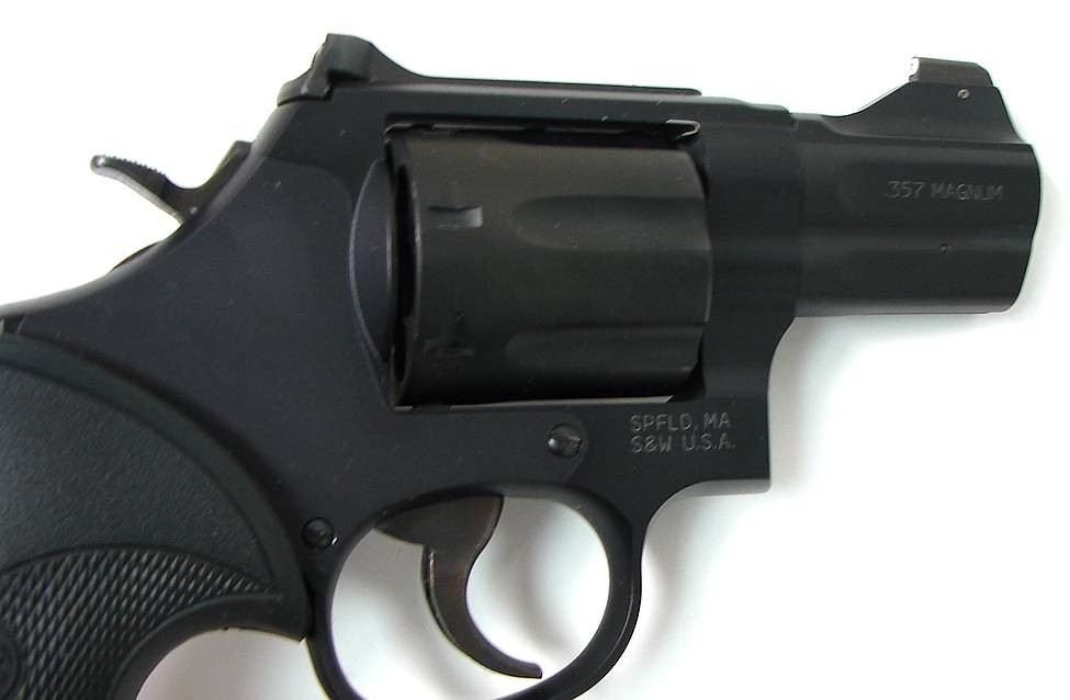 Smith & Wesson 386NG caliber revolver. Night guard model with 7 shot ...