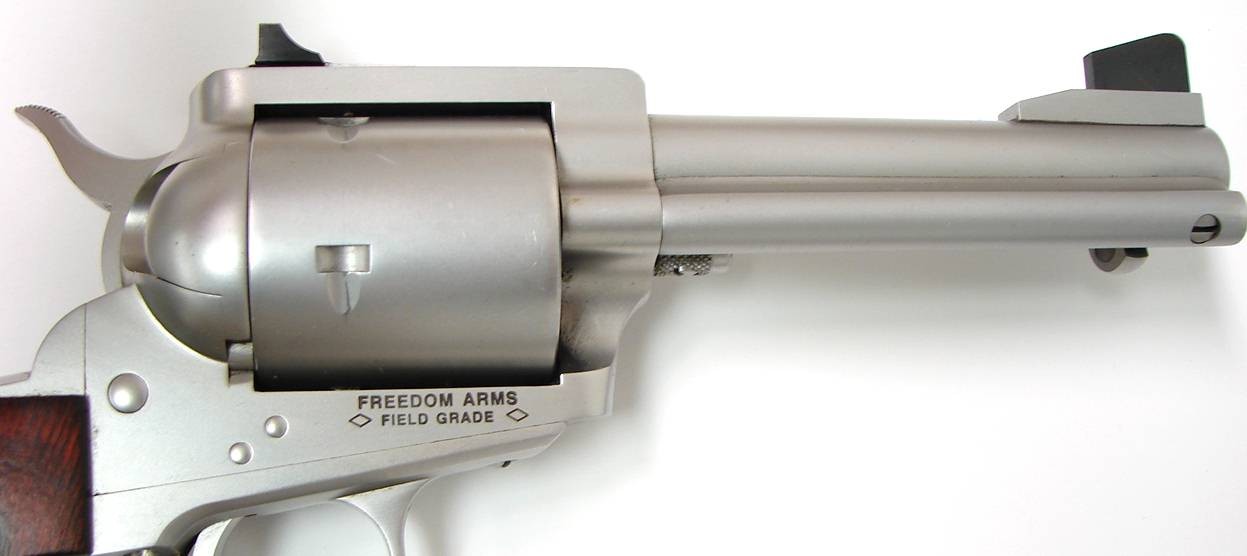 Freedom Arms 757 Field Grade .475 Linebaugh caliber revolver with 4 3/4 ...