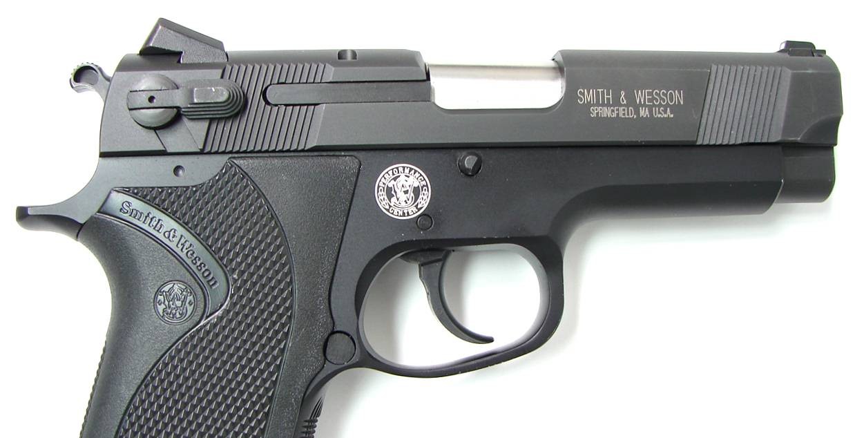 Smith & Wesson 45 CQB PC .45 ACP caliber pistol. Rare and desirable ...