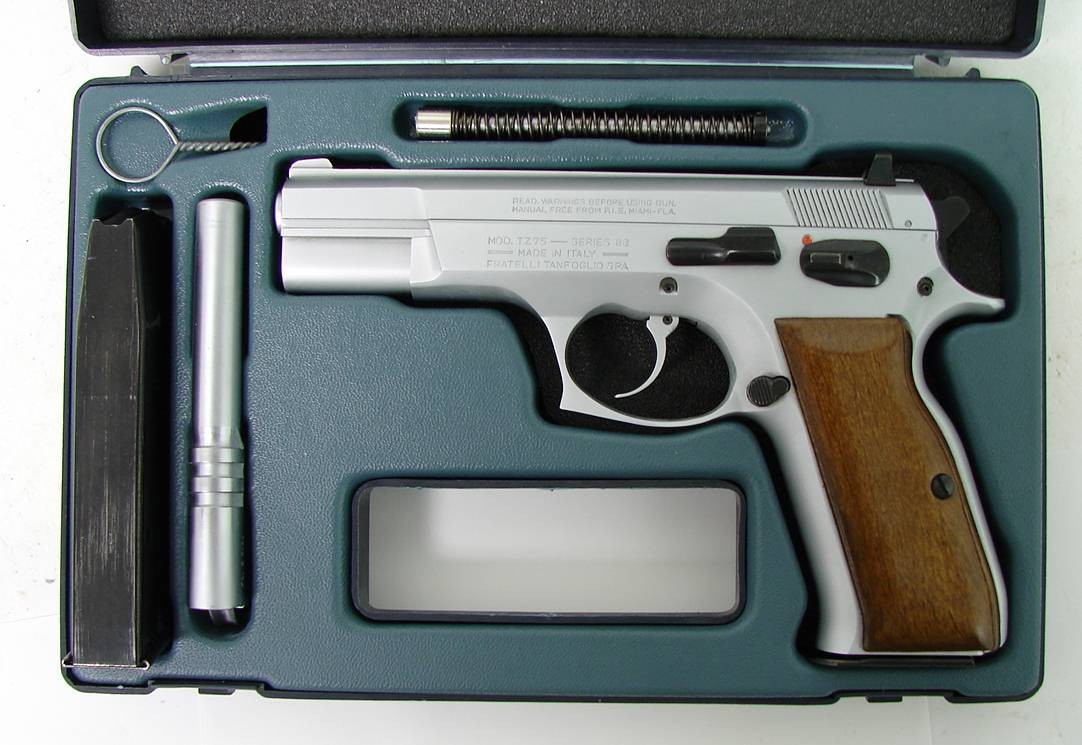 TANFOGLIO TZ-75 SERIES 88 .41AE/9mm (PR62131) - Collectors Firearms