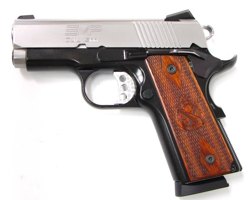 Springfield EMP 9mm Para caliber pistol. 3 subcompact with small grip ...