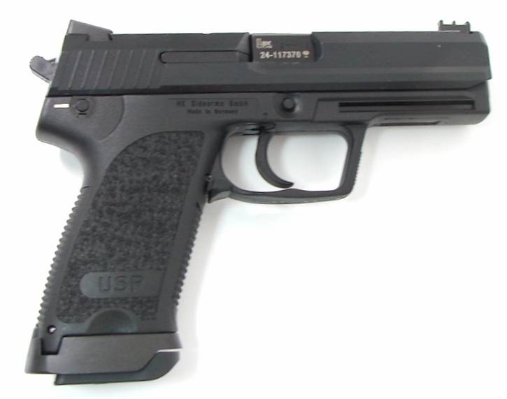 Heckler & Koch USP 9mm Para caliber pistol. "Custom Combat" model with ...