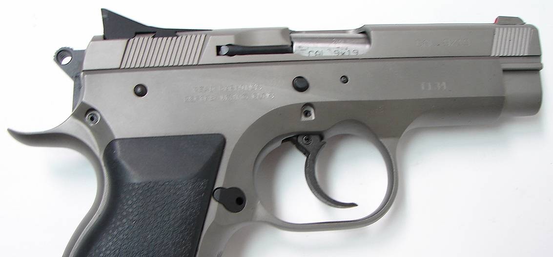 Tanfoglio Witness Tactical II 9mm caliber pistol. Compact tactical ...