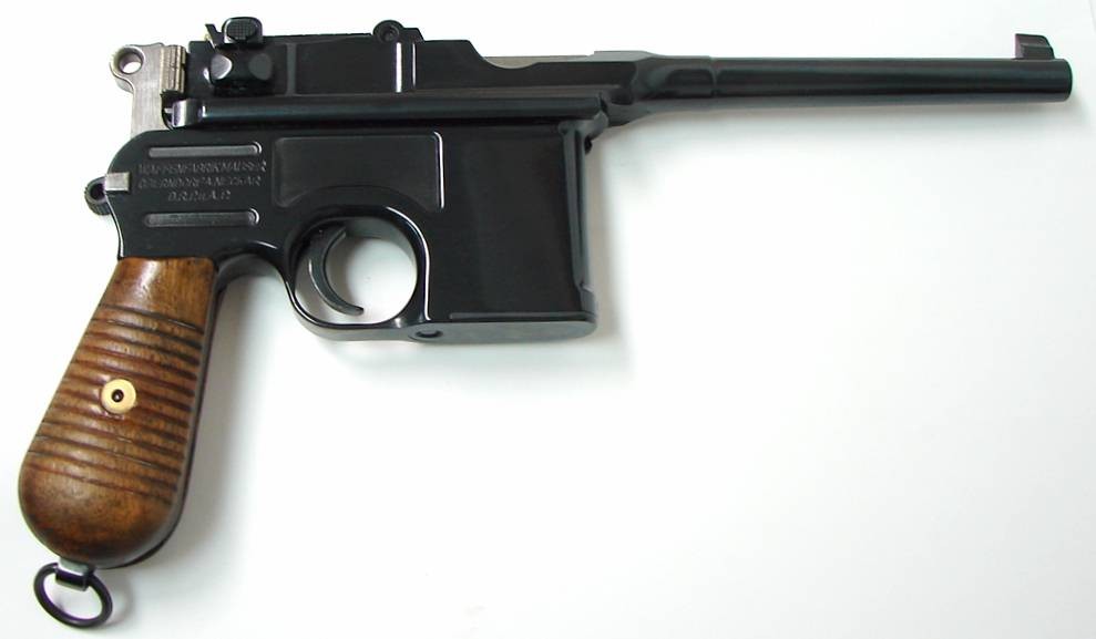 Mauser 1930 7.63 Mauser caliber pistol. Late model 1930 commercial ...