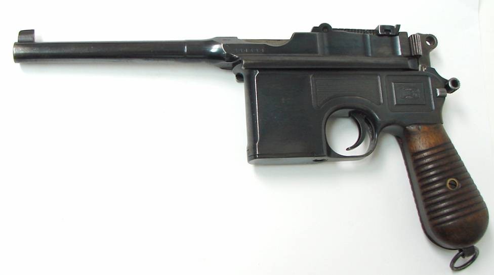 Mauser 1930 Commercial .30 caliber pistol. This is the model 1930 ...