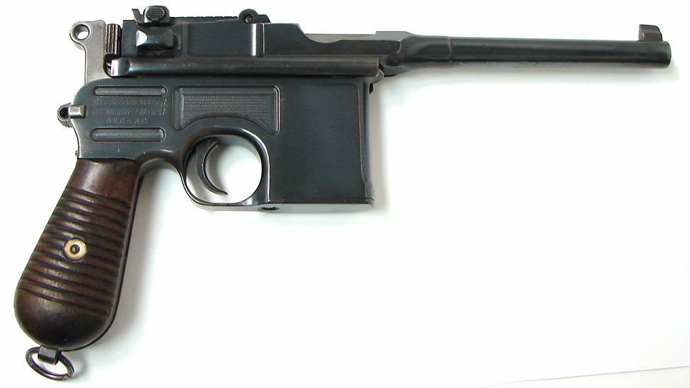 Mauser 1930 Commercial .30 caliber pistol. This is the model 1930 ...