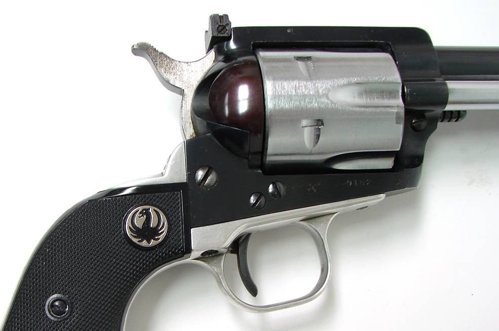 Ruger Blackhawk .44 Mag caliber revolver. 3 screw old model flat top ...