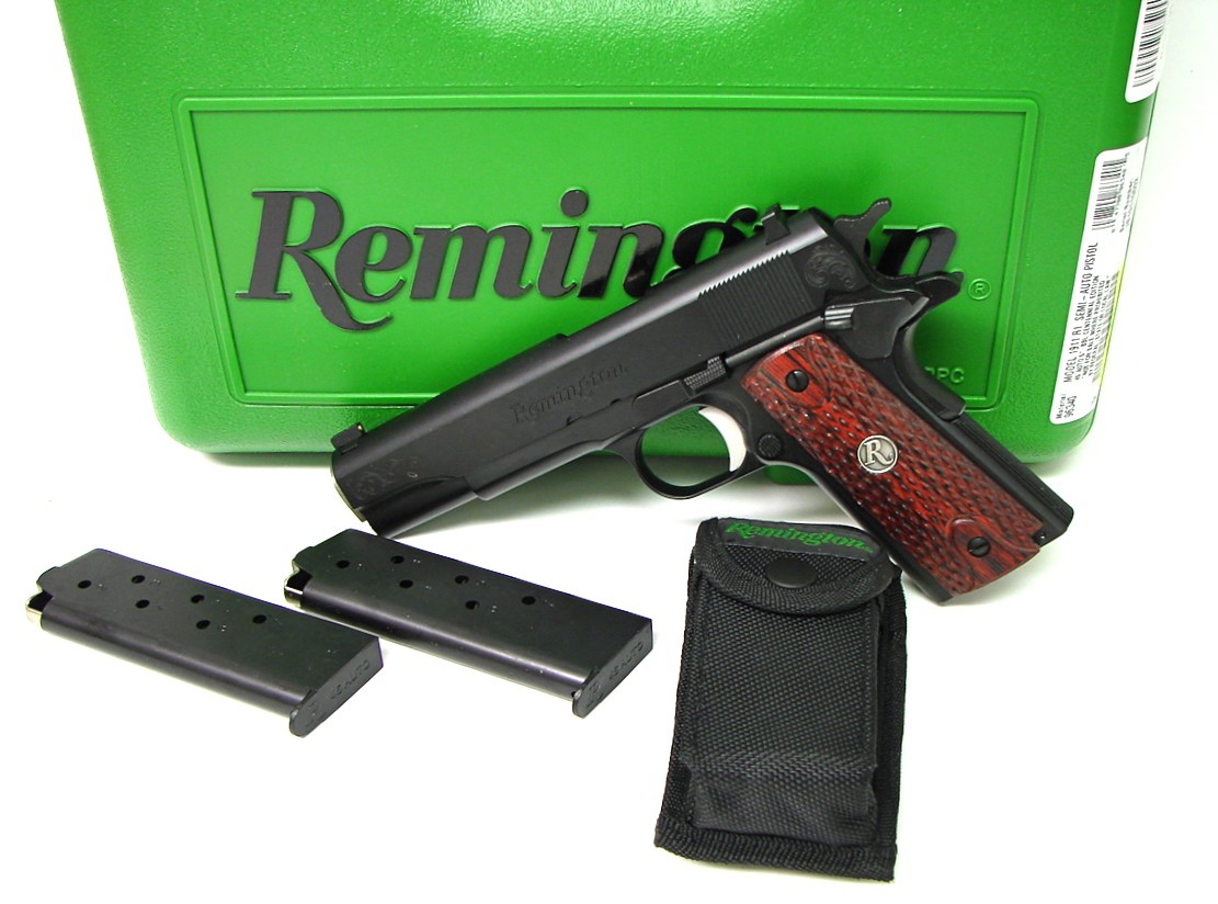 Remington 1911R1 .45 ACP caliber pistol. Remington 1911R1 Centennial ...