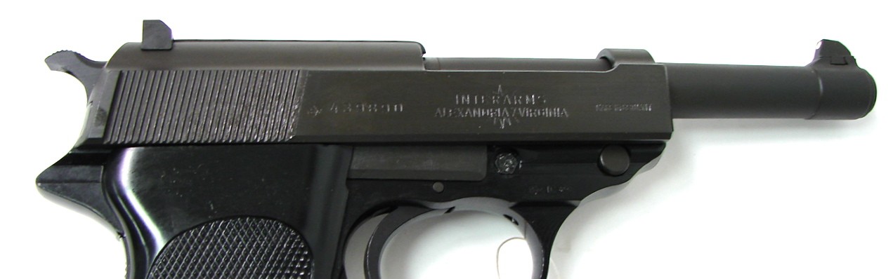 Walther P.38 9 MM caliber pistol. 100 Year 1886-1986 Anniversary Model ...