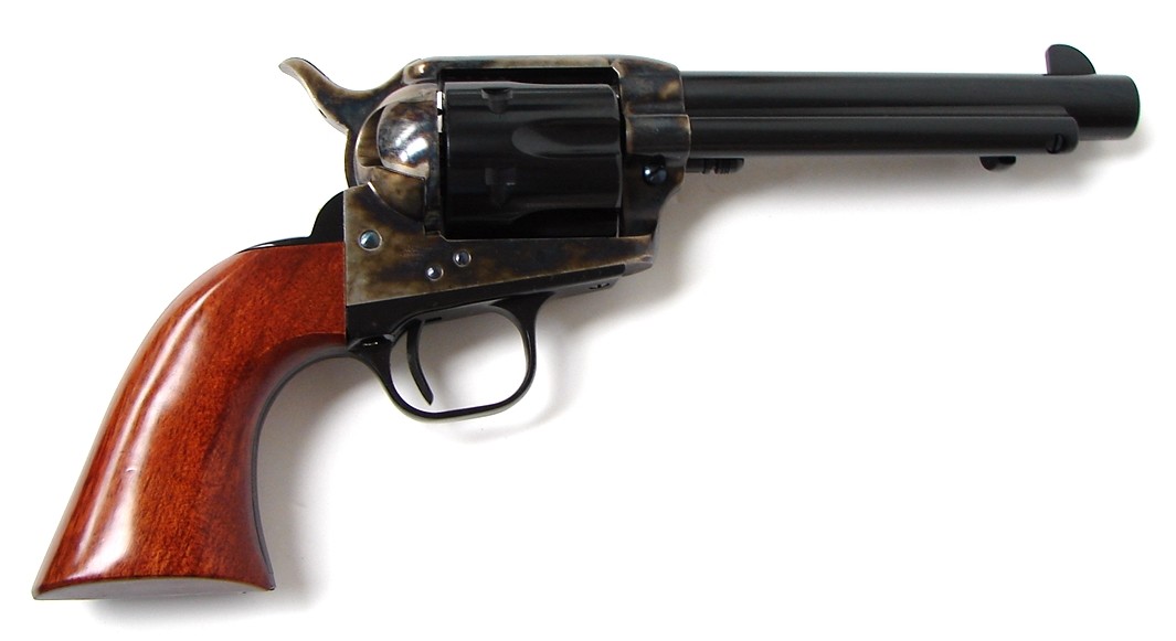 Uberti P .45 LC caliber revolver. Uberti Cimarron Model P SAA .45 LC ...