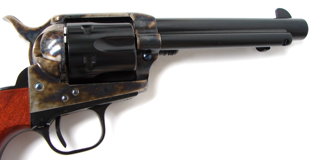 Uberti P .45 LC caliber revolver. Uberti Cimarron Model P SAA .45 LC ...