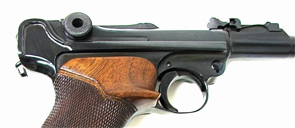 DWM P.08 9 MM PARA pistol. Custom Artillery Luger. Barrel length 7 ...