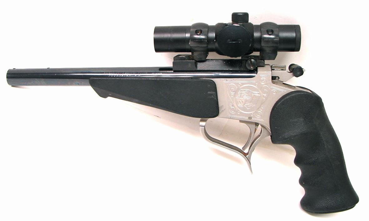 Thompson / Center Contender .22 WMR caliber pistol. Single shot pistol ...