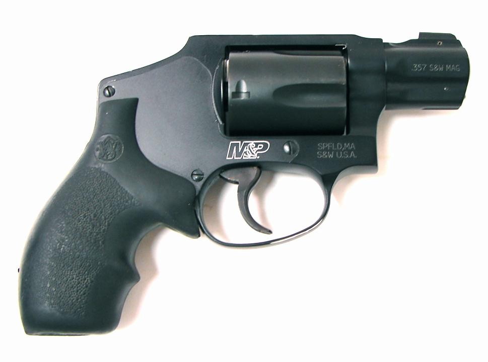 Smith & Wesson M&P 340 .357 Mag caliber revolver. Scandium frame ...