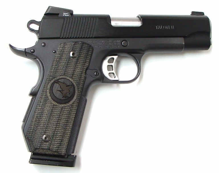 Nighthawk Custom Talon II .45 ACP caliber pistol. 4 1/4" commander size ...