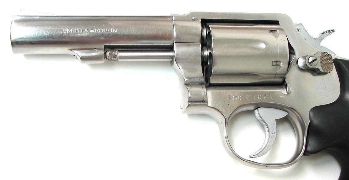 Smith & Wesson 65-2 .357 Mag caliber revolver. 4" service revolver with ...