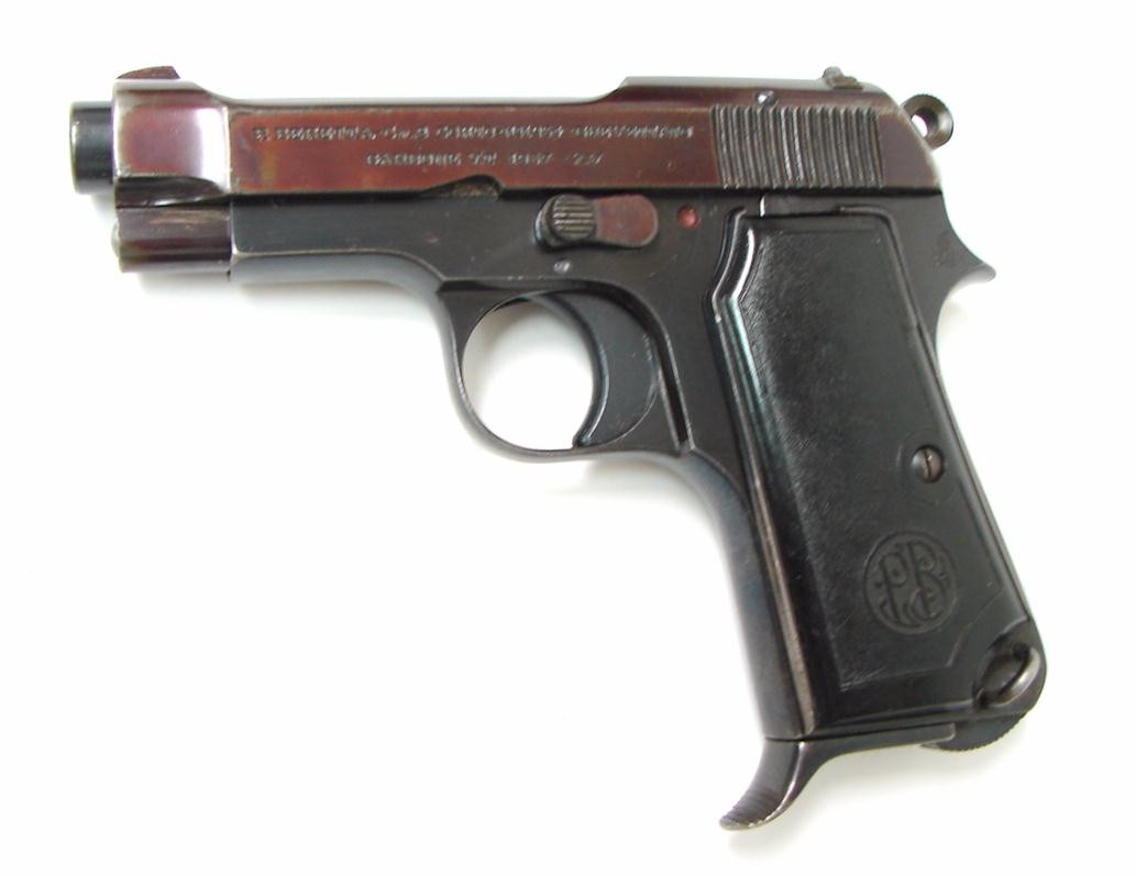 Beretta 1934 .380 Auto caliber pistol. 1937 production. Re-marked for ...