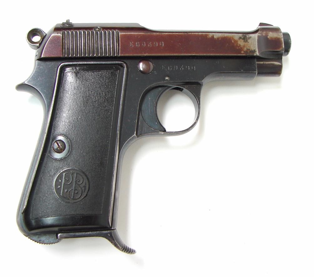 Beretta 1934 .380 Auto caliber pistol. 1937 production. Re-marked for ...