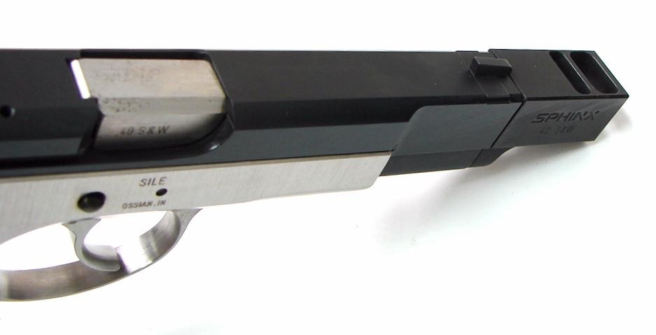 Sphinx Competitor .40 S&W caliber pistol. Rare target model with ...