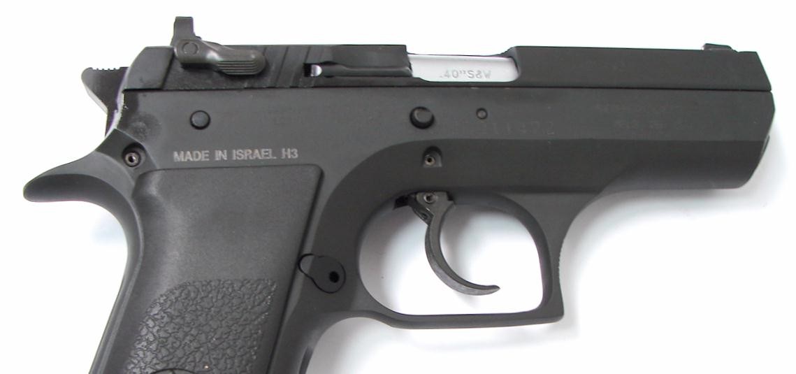 Israeli Military Ind. Desert Eagle .40 S&W caliber pistol. Full size ...