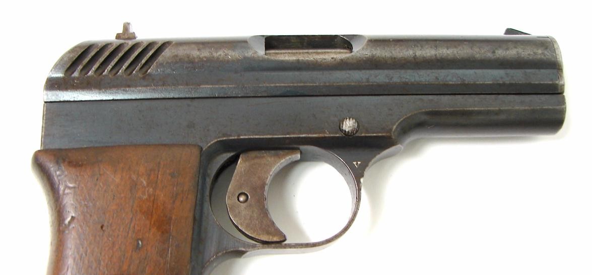 CZ 22 .380 Auto caliber pistol. Produced about 1922 for the Czech ...