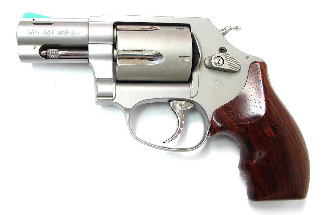 Smith & Wesson 60-14 .357 Mag caliber revolver. Mag-Na-Port Custom ...