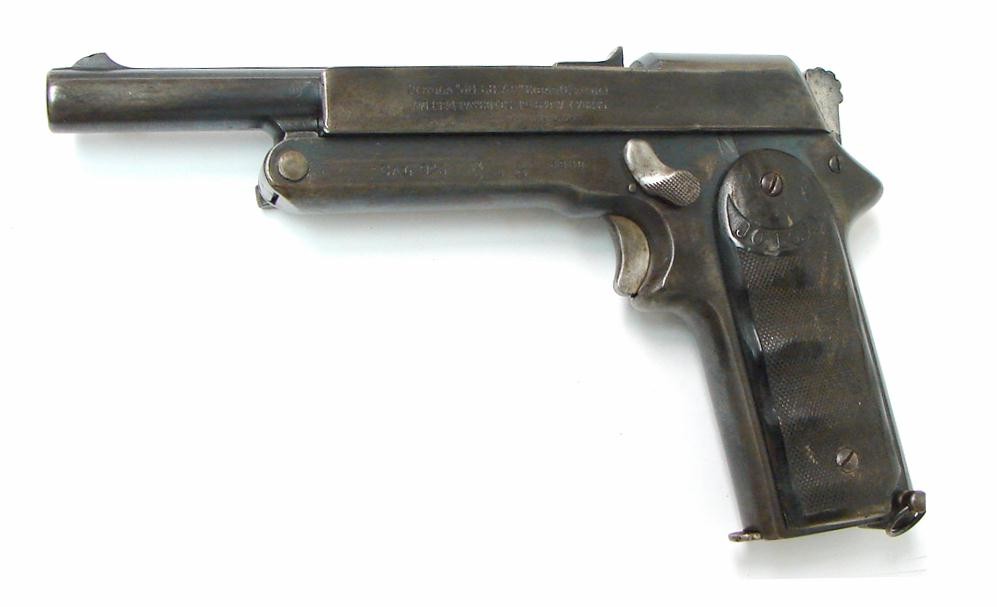 Pedro Arrizabalaga Jo.Lo.Ar 9mm Largo caliber pistol. Produced in 1928 probably for the Military ...