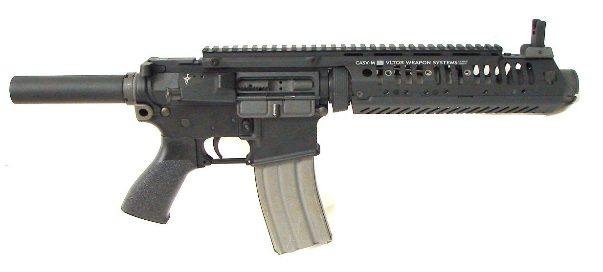 Spirit Gun Mfg. Co. SGM-9 5.56mm caliber pistol. AR-15 pistol. Has a 7 ...