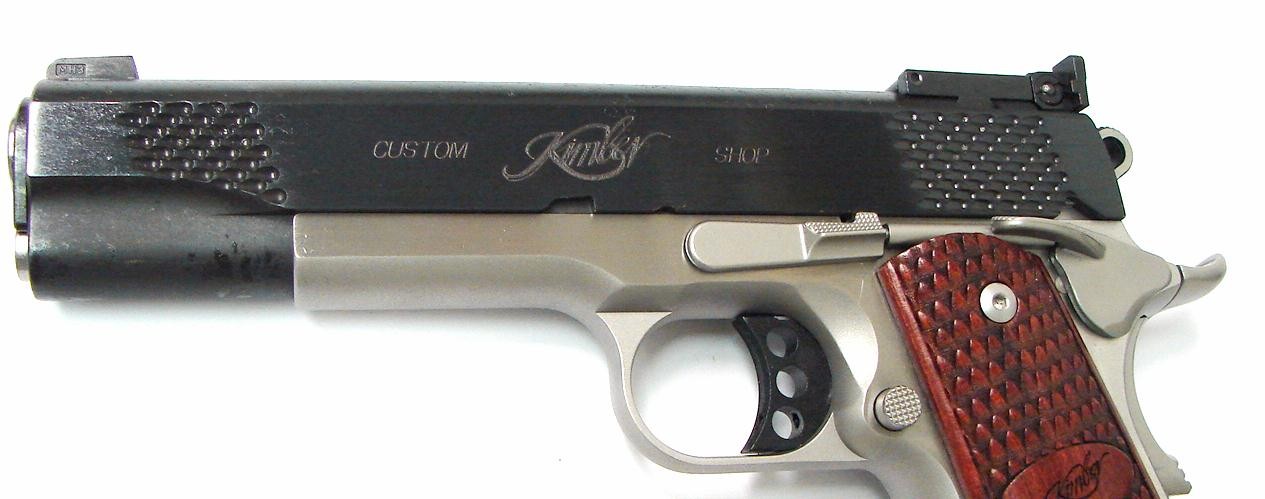 Kimber Grand Raptor II .45 ACP caliber pistol. Custom shop model with ...
