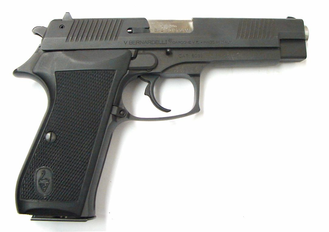Bernardelli P.One .40 S&W caliber pistol. Italian made all steel double ...