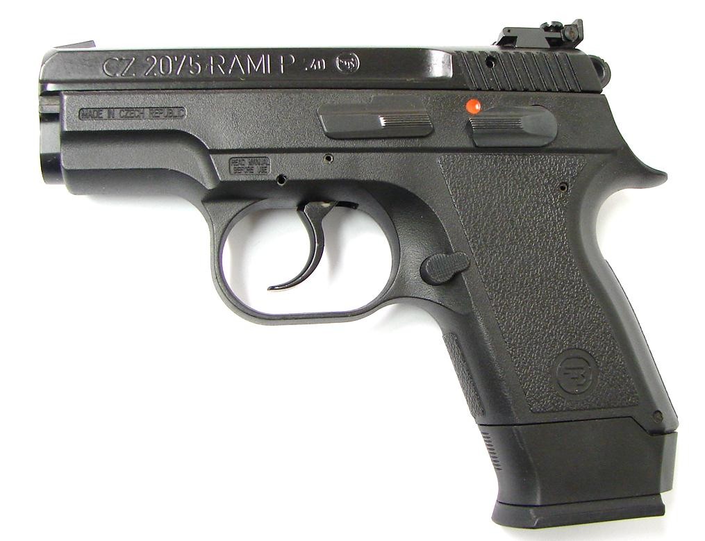CZ 2075 Rami P .40 S&W caliber pistol. Subcompact with adjustable ...