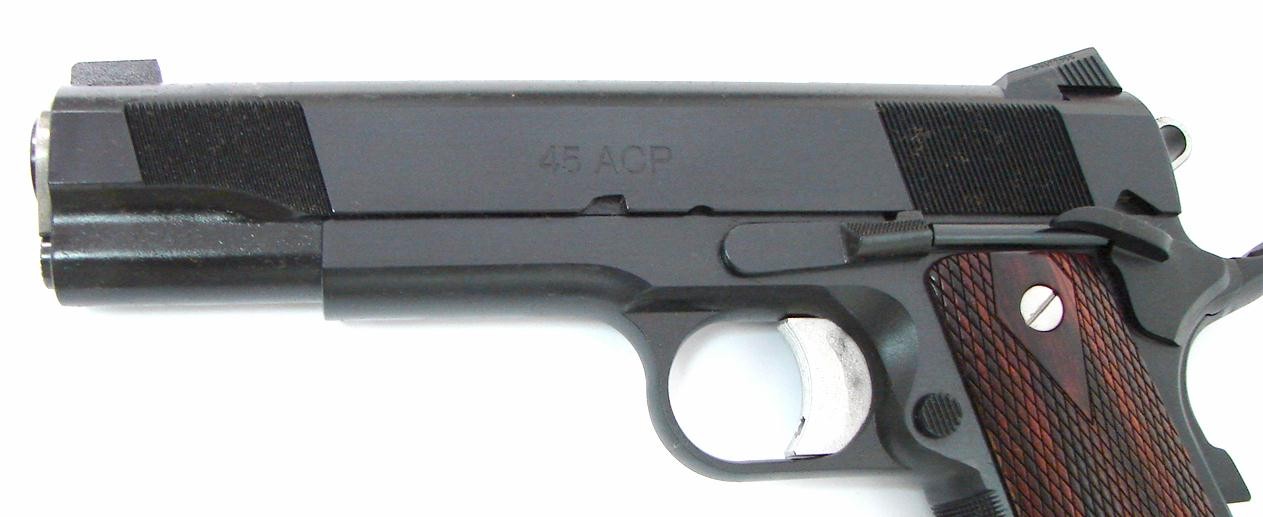 Les Baer Custom Ultimate Tactical .45 ACP caliber pistol. 5" Tactical ...