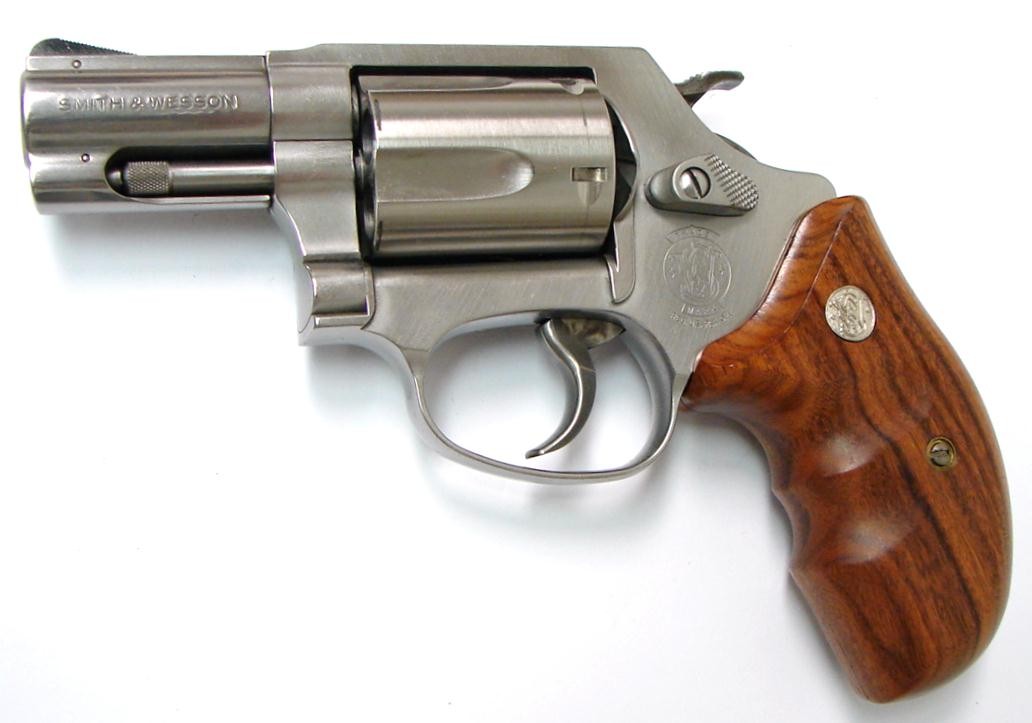 Smith & Wesson 60-9 .357 mag caliber revolver. Early model without ...