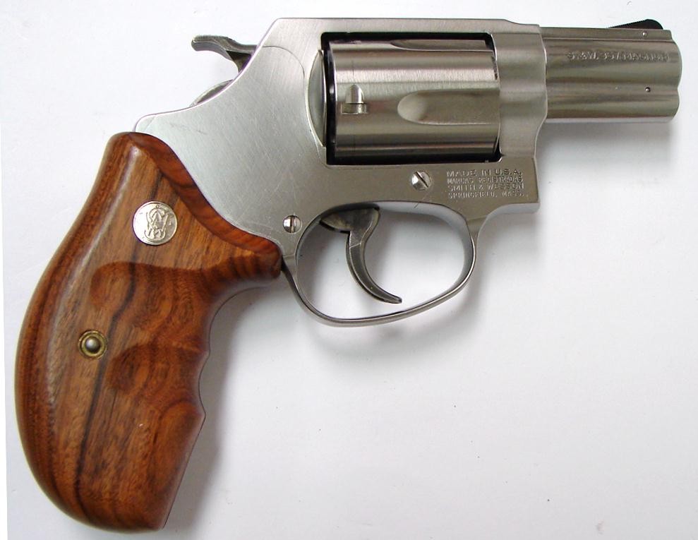 Smith & Wesson 60-9 .357 mag caliber revolver. Early model without ...
