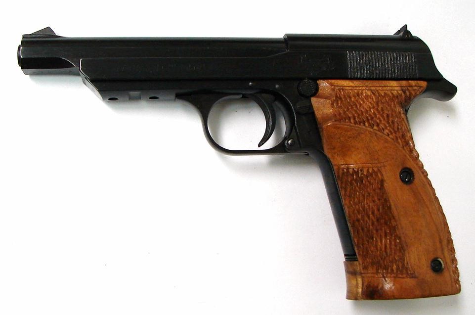 China Small Arms TT-Olympia .22 LR caliber pistol. Chinese copy of a ...