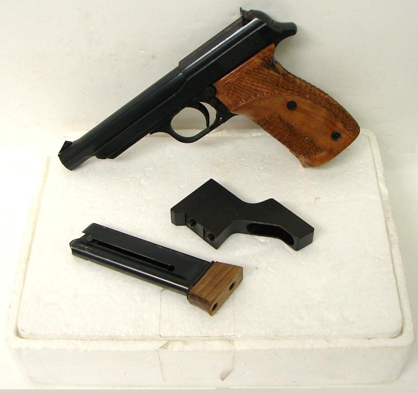 China Small Arms TT-Olympia .22 LR caliber pistol. Chinese copy of a ...