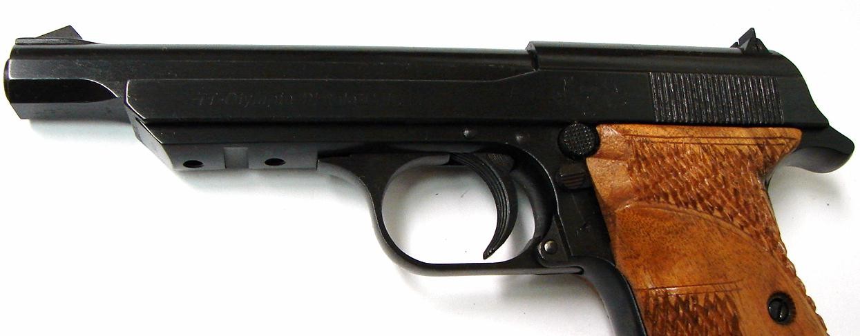 China Small Arms TT-Olympia .22 LR caliber pistol. Chinese copy of a ...