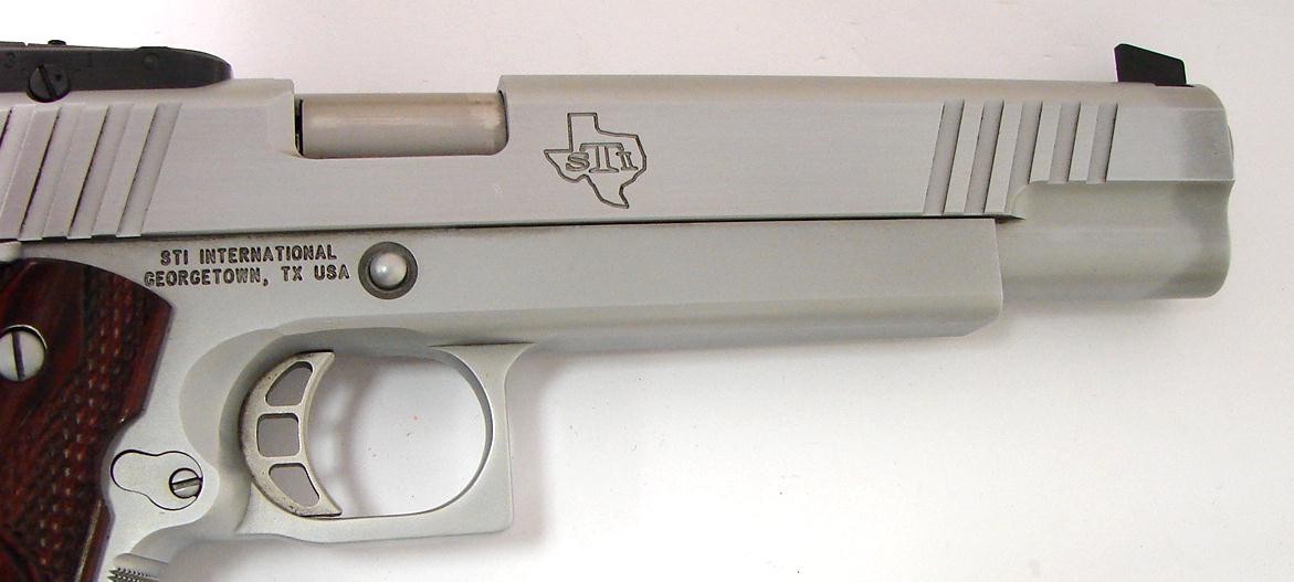 STI International Target Master .45 ACP caliber pistol. Custom grade 6 ...
