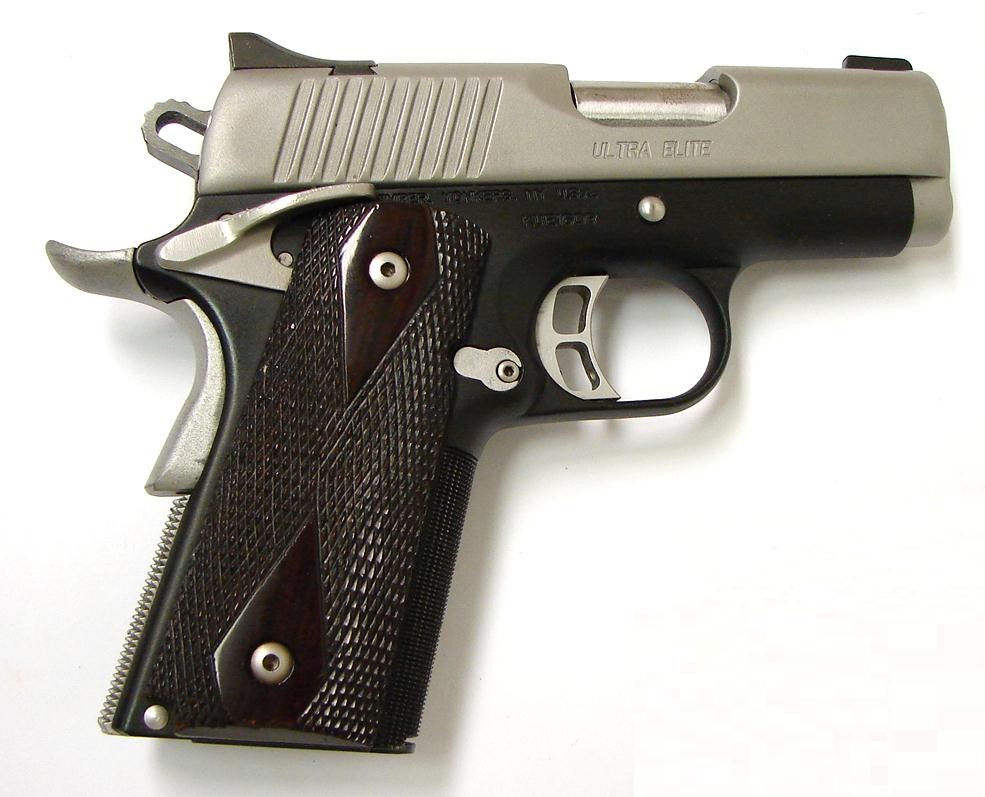 Kimber Ultra Elite .45 ACP caliber pistol. Made in 1999. Rare early ...