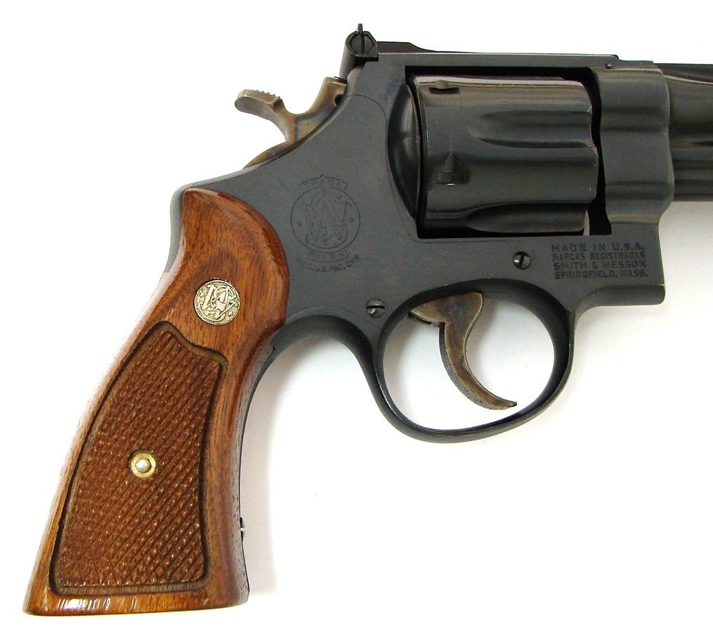 mith & Wesson 28-2 Highway Patrol .357 Magnum caliber revolver. Early ...