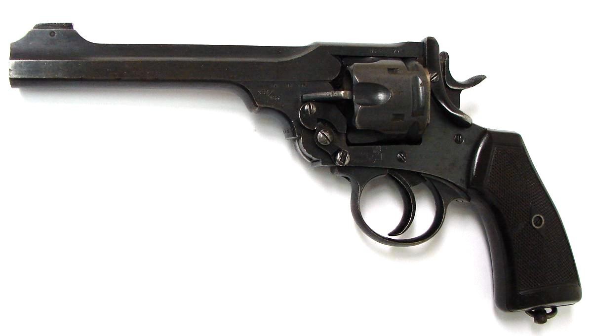 Webley & Scott Mark VI .455 Webley caliber revolver. Excellent Mark VI ...