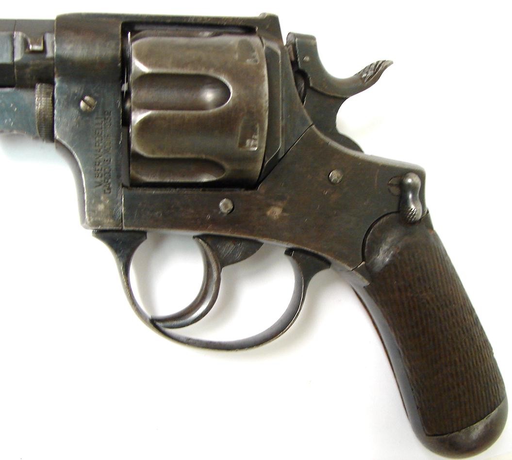 Bernardelli 1889 10.35 caliber revolver. Produced in 1932. 4 1/2" long ...