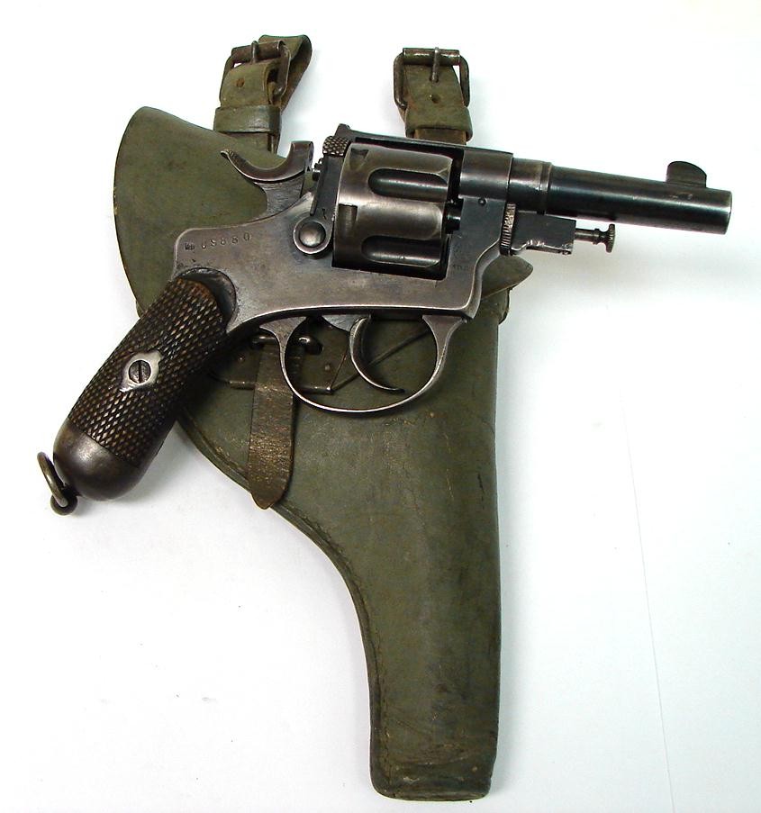 Metalurgic Bresciana 1889 10.35 caliber revolver. Produced for the ...