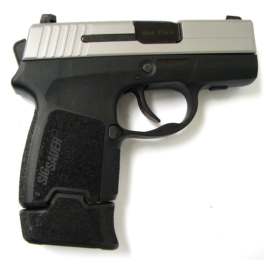 Sig Sauer P290 9MM caliber pistol. Sig Sauer P290 model in 9MM with ...