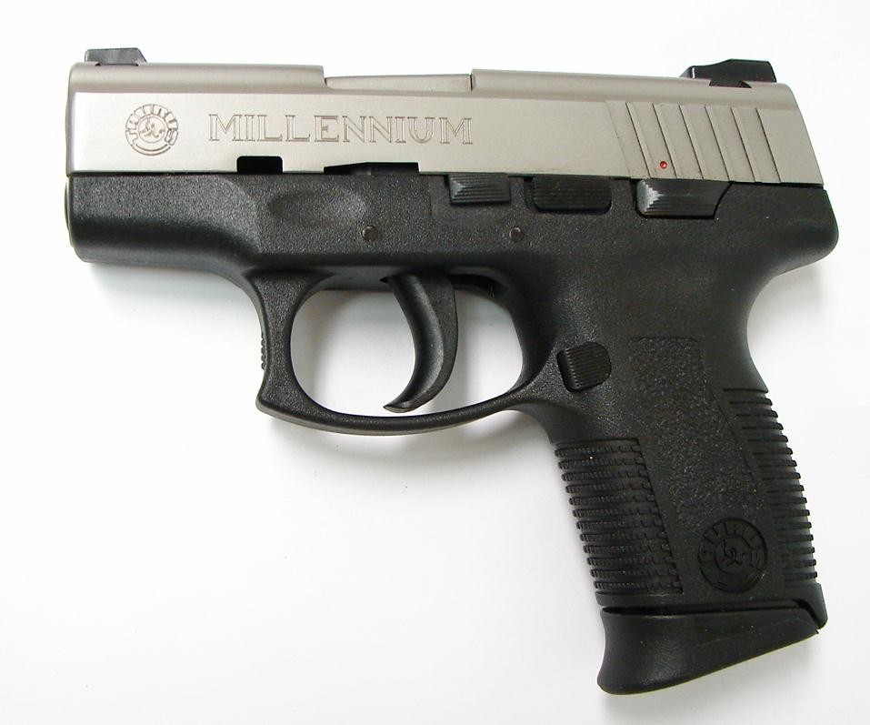 Taurus PT 111 PRO 9MM PARA caliber pistol. Taurus PT111 PRO Two tone ...