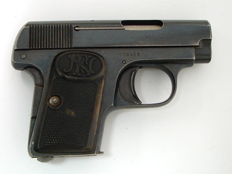 .25 ACP caliber pistol. Mid 1920s production. Excellent bore. Very good ...