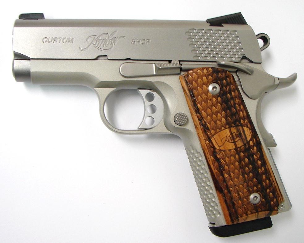 Kimber Stainless Steel Ultra Raptor II .45 ACP caliber pistol ...