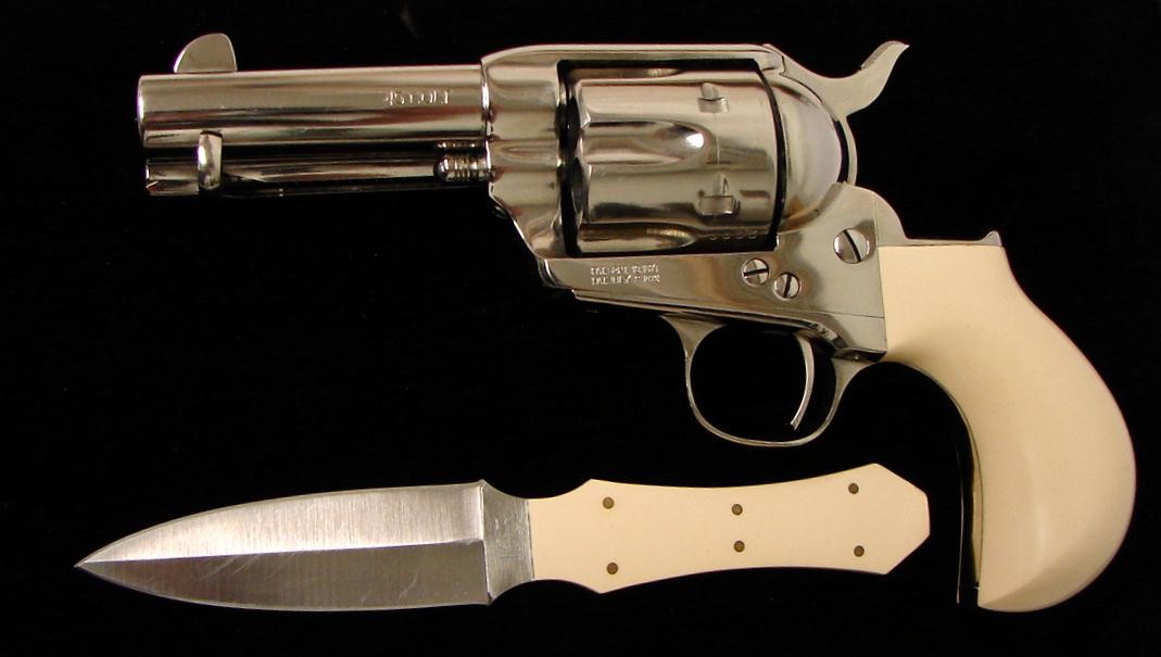 Uberti Thunder Doc Holiday .45 LC caliber revolver. Scarce Doc Holiday ...