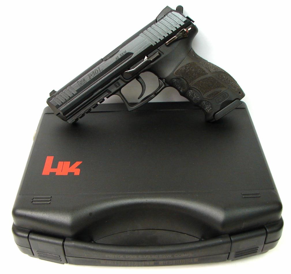 Heckler & Koch P30L .40 S&W caliber pistol. Scarce long slide model ...