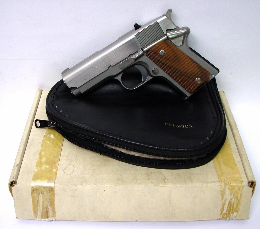 Detonics MK VI .45 ACP caliber pistol. Original Seattle made MK VI ...